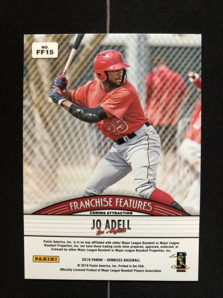Mike Trout & Jo Adell 2019 Donruss Franchise Features Vector #FF15 ...
