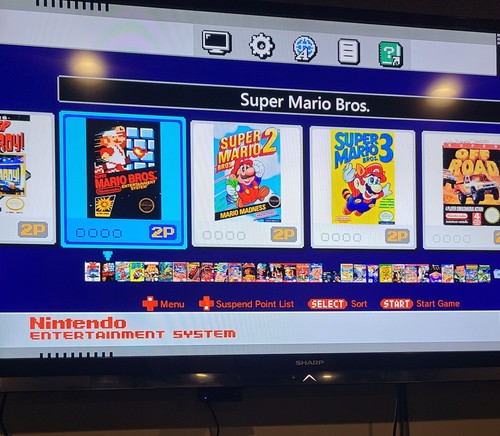 NES Classic Mini Console with extra 658 Nintendo games! AUTHENTIC CLV ...