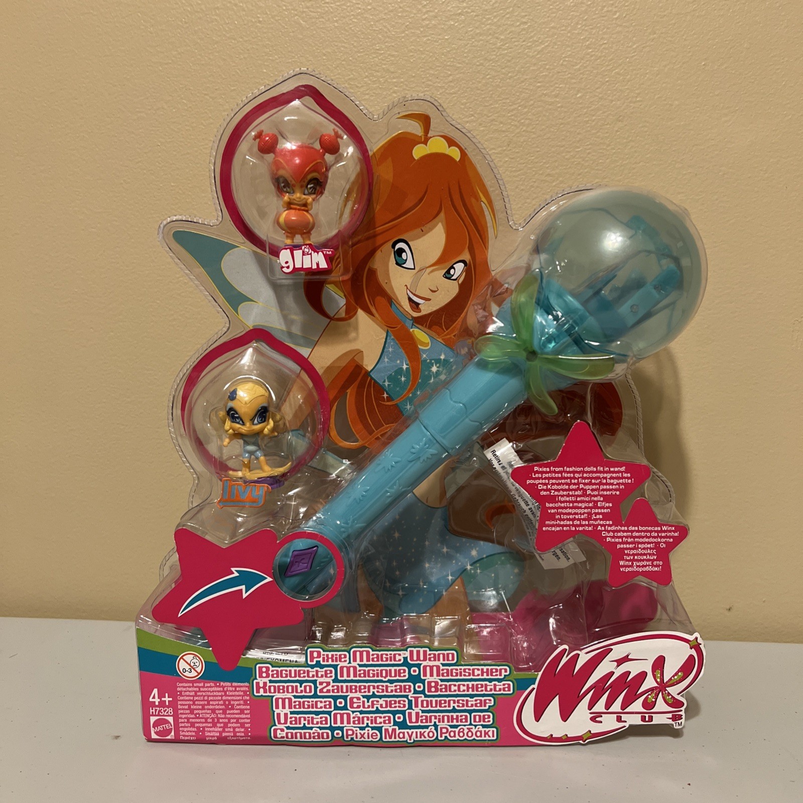 Winx Club Pixies Glim Livy W/ light Up Magic Wand Mattel 2005 H7428 | eBay