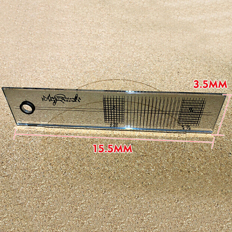 Turntable Phono Cartridge Stylus Alignment Protractor Tool Phonograph ...