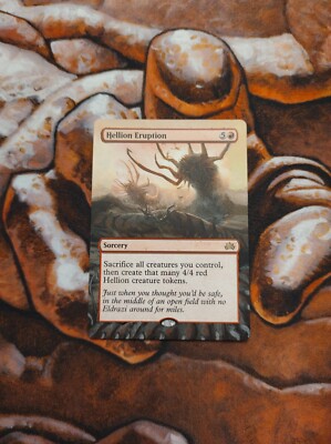 Magic the Gathering Hellion Eruption Hand Painted Unique Custom MTG ...