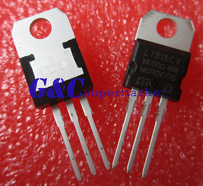 10PCS L7818CV L7818 IC REG LDO 18V 1.5A TO220 New good quality T50 | eBay