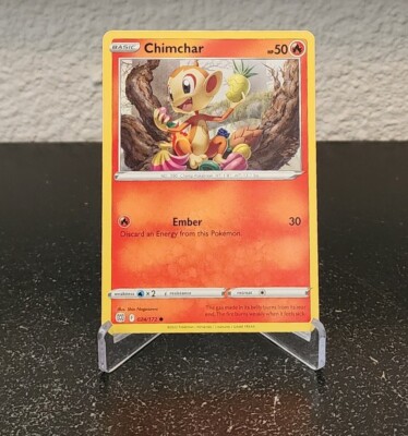 Pokémon TCG Chimchar Brilliant Stars 024/172 Regular Common | eBay