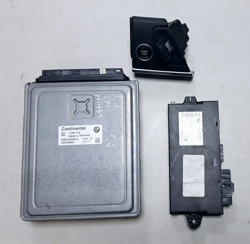 BMW X5 X6 M E70 E71 2008-14 S63 ENGINE CONTROL ECU UNIT KIT DME MSD85.3 ...