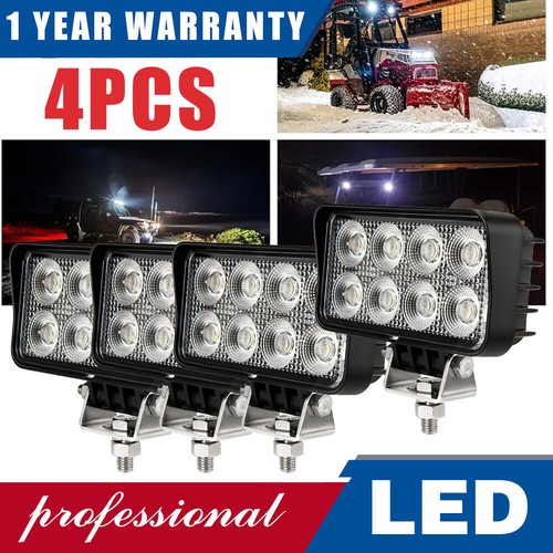 LED Work Lights 12v Flood Lamp pods for Truck, Tractor ,Boat, UTV ,ATV ...