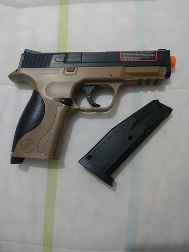Smith & Wesson M&p 40 Spring Powered Airsoft Pistol Black for sale ...