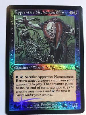 mtg apprentice necromancer foil urzas destiny | eBay UK