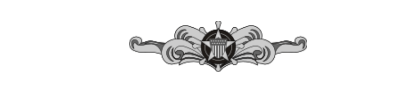 4" us coast guard cutterman badge silver bumper sticker decal usa made ...