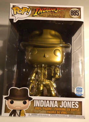 Funko Pop! Indiana Jones 10 Inch #885 Funko Shop Limited W/Pop ...
