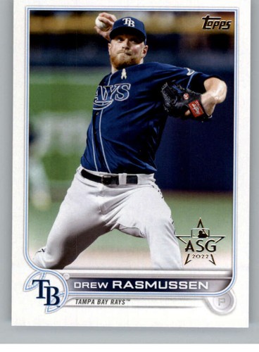 Drew Rasmussen 2022 Topps Factory Sets All-Star Game #482 MLB Rays ID ...