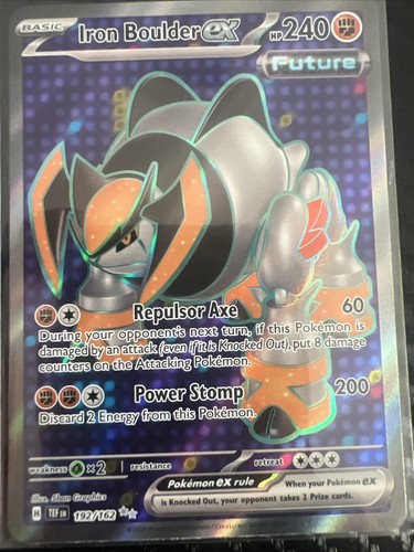 Iron Boulder ex - 192/162 - SV05: Temporal Forces | eBay