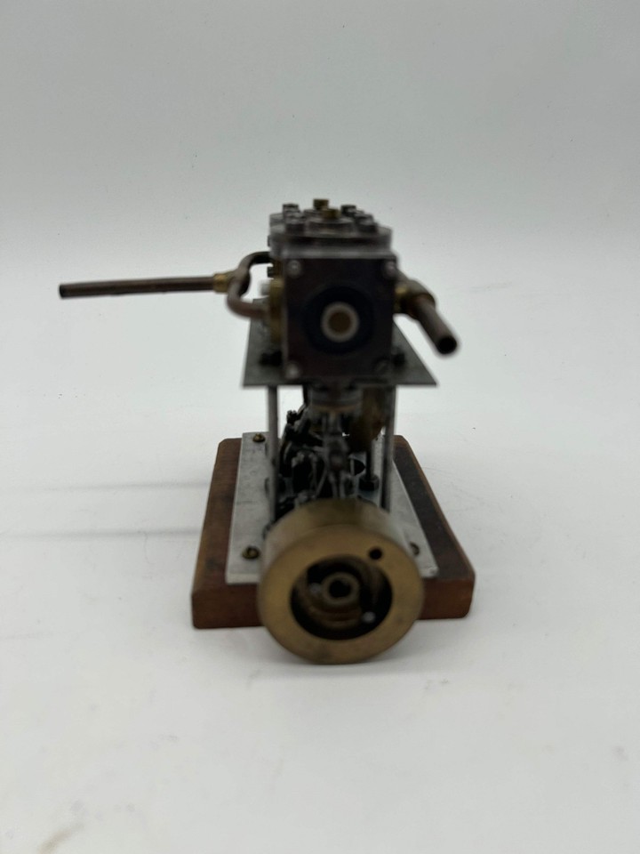 Scratch-Built Live Steam Vertical Twin Marine Engine, Similar to Stuart ...