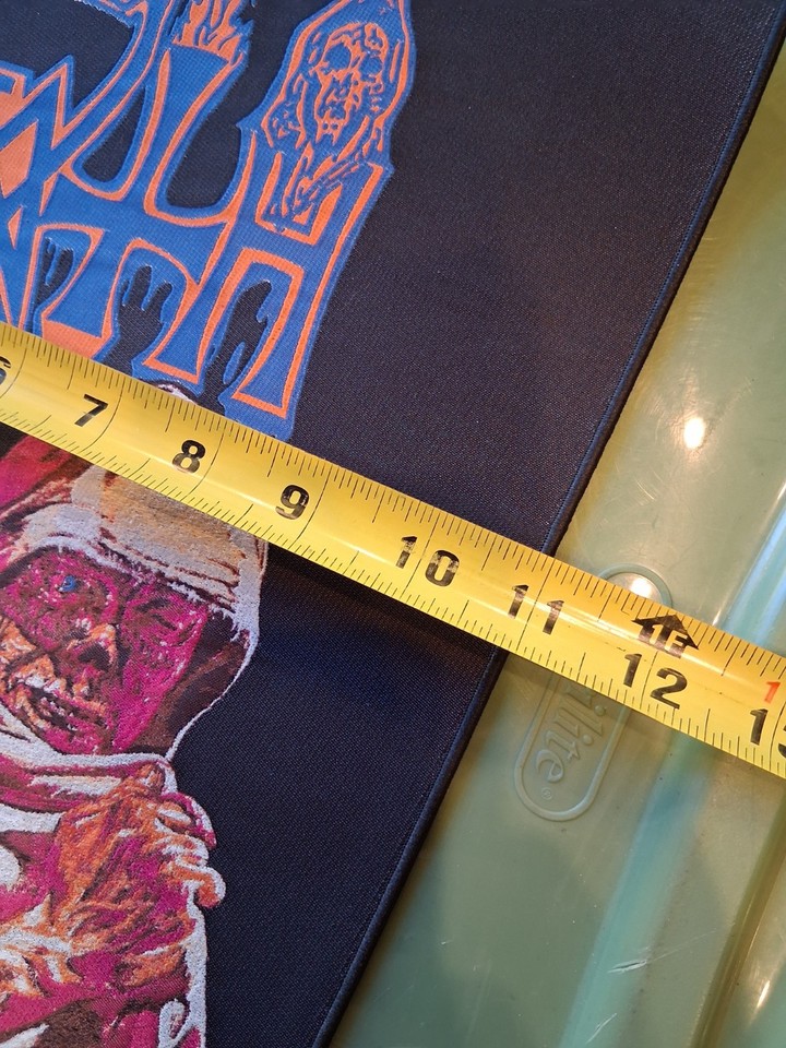 Death Leprosy WOVEN Backpatch | eBay