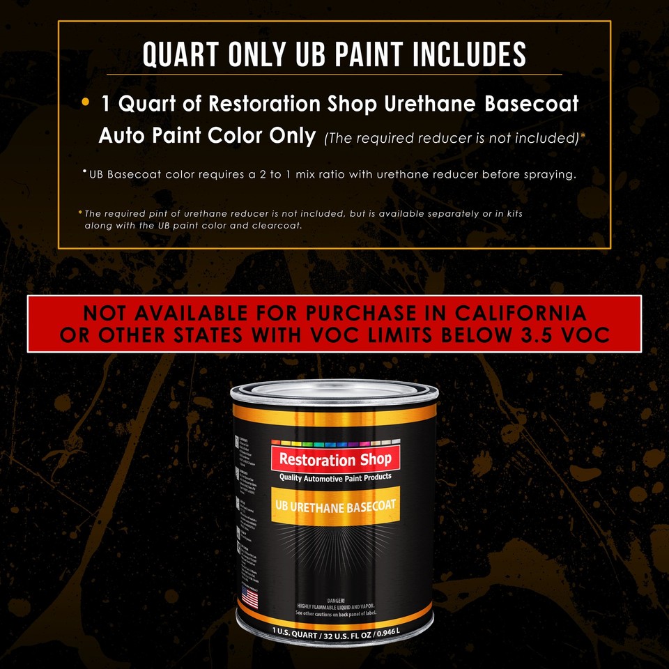 Firemist Copper 1 Quart URETHANE BASECOAT Car Auto Body Paint | eBay