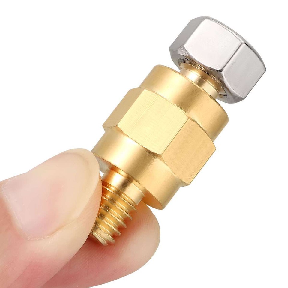 2pc Side Post Battery Terminal 3/8"-16 Bolts Adapter Stud Extender ...