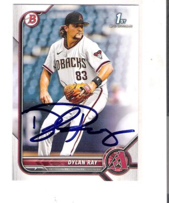 2022 Bowman Dylan Ray Autographed Card Diamondbacks | eBay