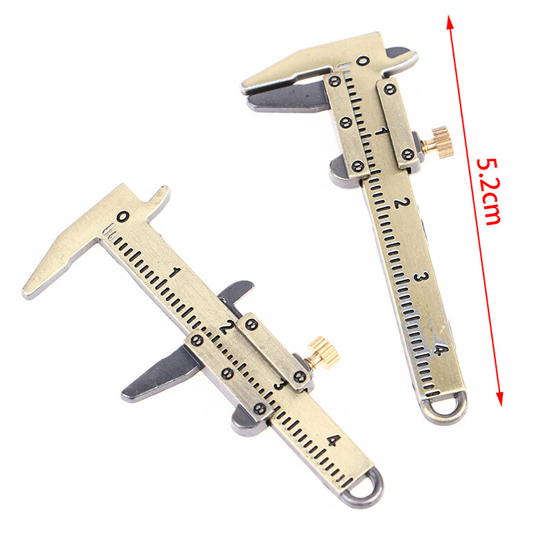 Mini Ruler 1:12 Dollhouse Miniature Ruler Vernier Caliper Model Doll ...