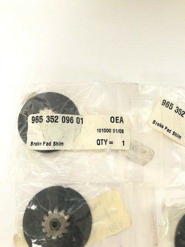 Genuine Porsche Brake Pad Shims - Set of 4 - 996 352 096 01 | eBay