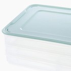 Refrigerator Storage Box Transparent Food Containers Sealed Crisper | eBay