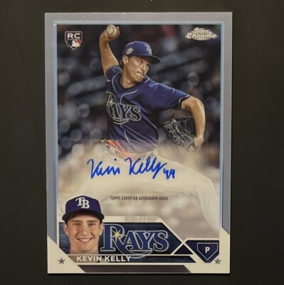 KEVIN KELLY RC 2023 TOPPS CHROME UPDATE AUTOGRAPH ROOKIE AUTO | eBay