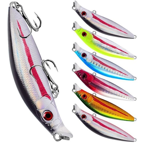 7.5cm 8g Bamino Bait Sink Lure Bait Mino Floating Minnow Fishing Lure ...