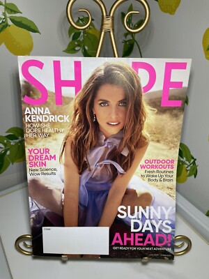 Shape Magazine June 2020 Anna Kendrick Outdoor Workouts | eBay