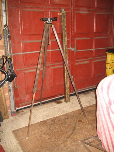 Dumpy Level, Halden Levelling Staff and Tripod~ John Blake Ltd | eBay UK