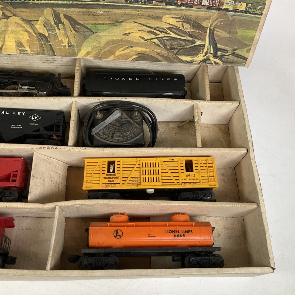 Vintage Lionel 11540 (6) Pcs Unit Steam Freight Electric Train Set | eBay