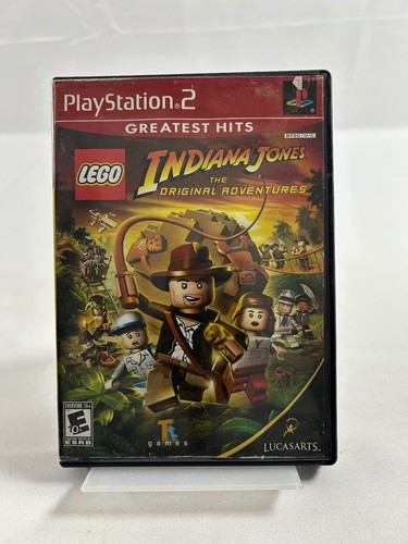 LEGO Indiana Jones The Original Adventures Greatest Hits PS2 Complete ...