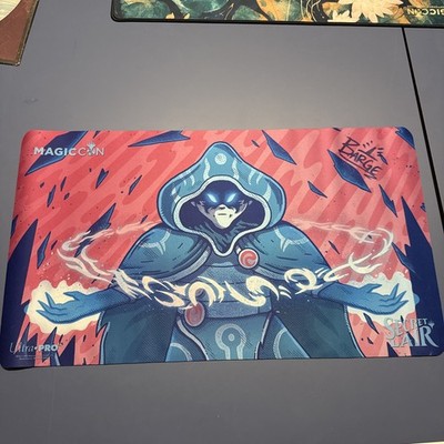 MTG Jace The Mind Sculptor Playmat 2025 Secret Lair MagicCon (Signed by ...