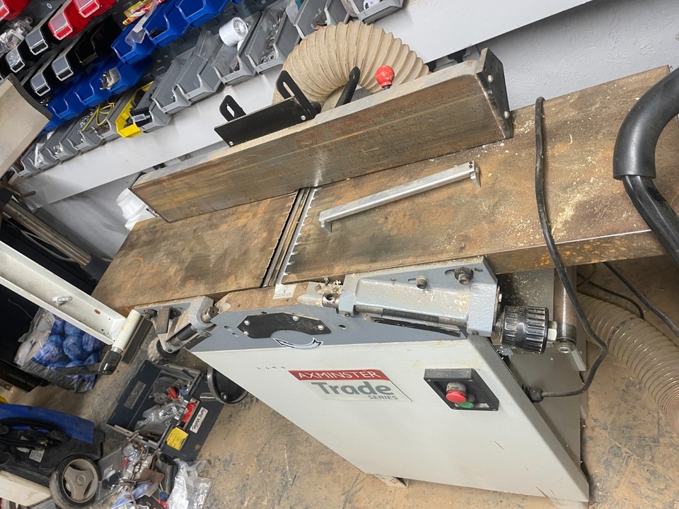 Axminster Professional Planer Thicknesser 230V with extractor. | eBay UK