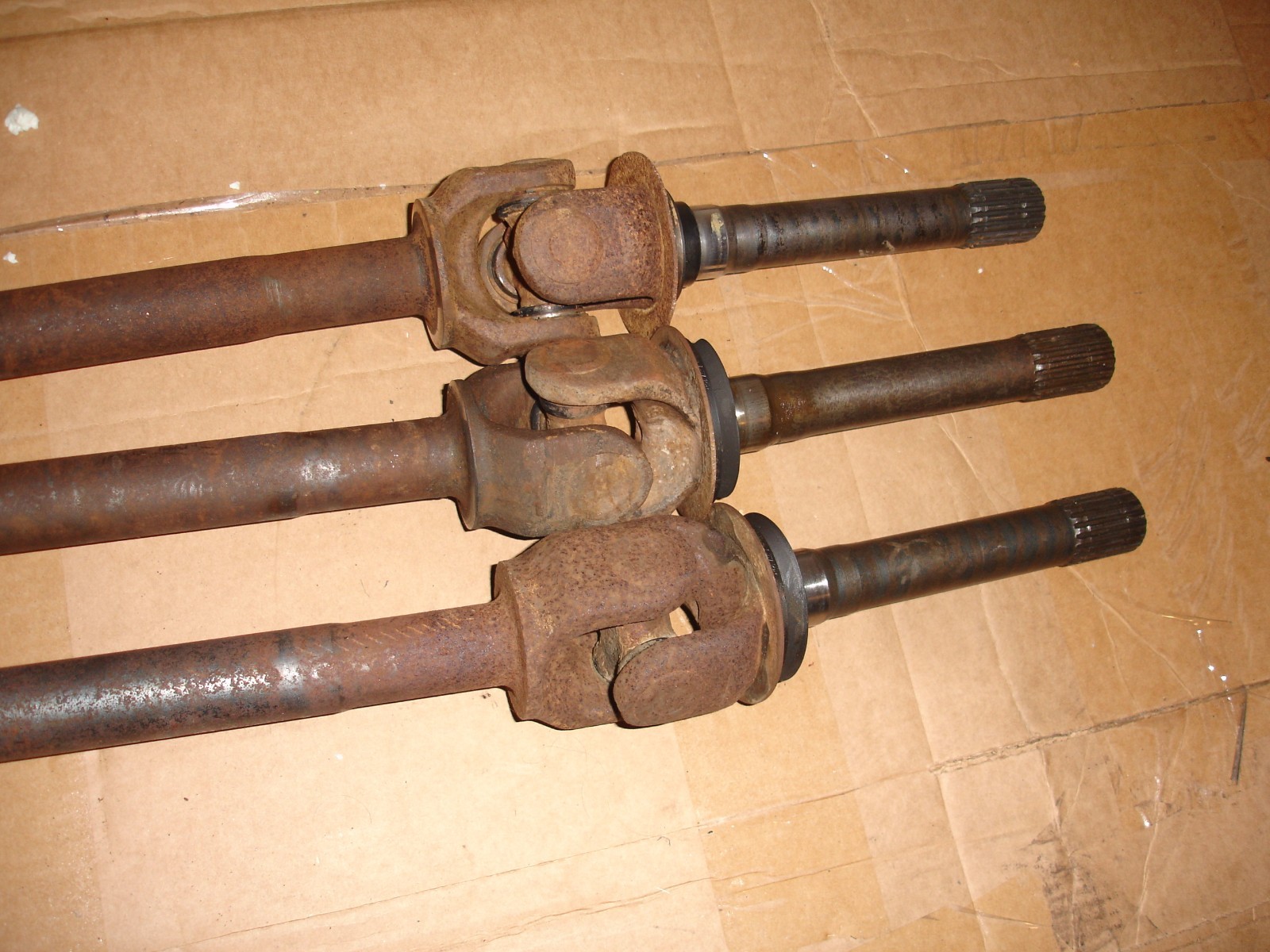 GM Front 10 Bolt long side Inner Axle & Stub Shaft corporate 10 bolt 79 ...