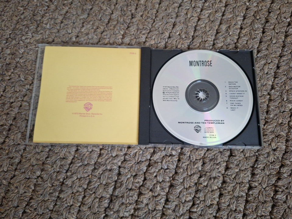 MONTROSE MONTROSE CD 1973/RONNIE MONTROSE SAMMY HAGAR* NM* FREE SHIP ...