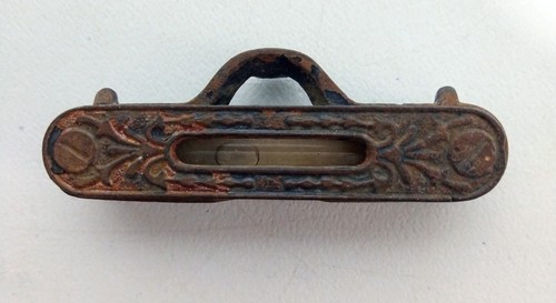 Antique Carpenter Pocket Line String Single Bubble Level Working ...