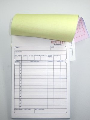 Sales Order Book 33 Triplicate Ms Carbonless 3 Copy'S Wholesale Lot Of ...