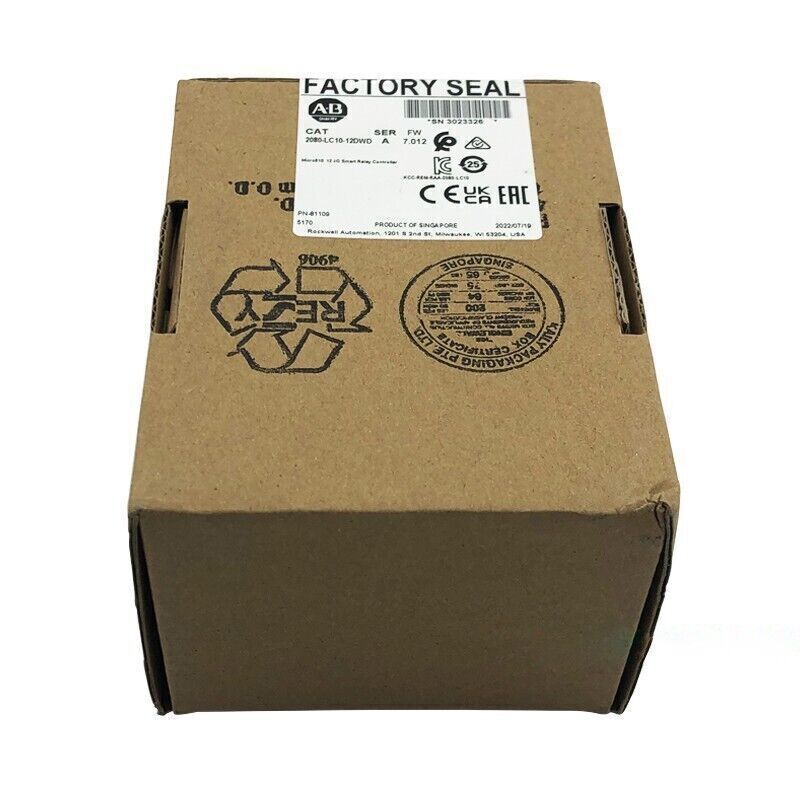NEW Unopened Allen-Bradley 2080-LC10-12DWD Micro810 Programmable ...