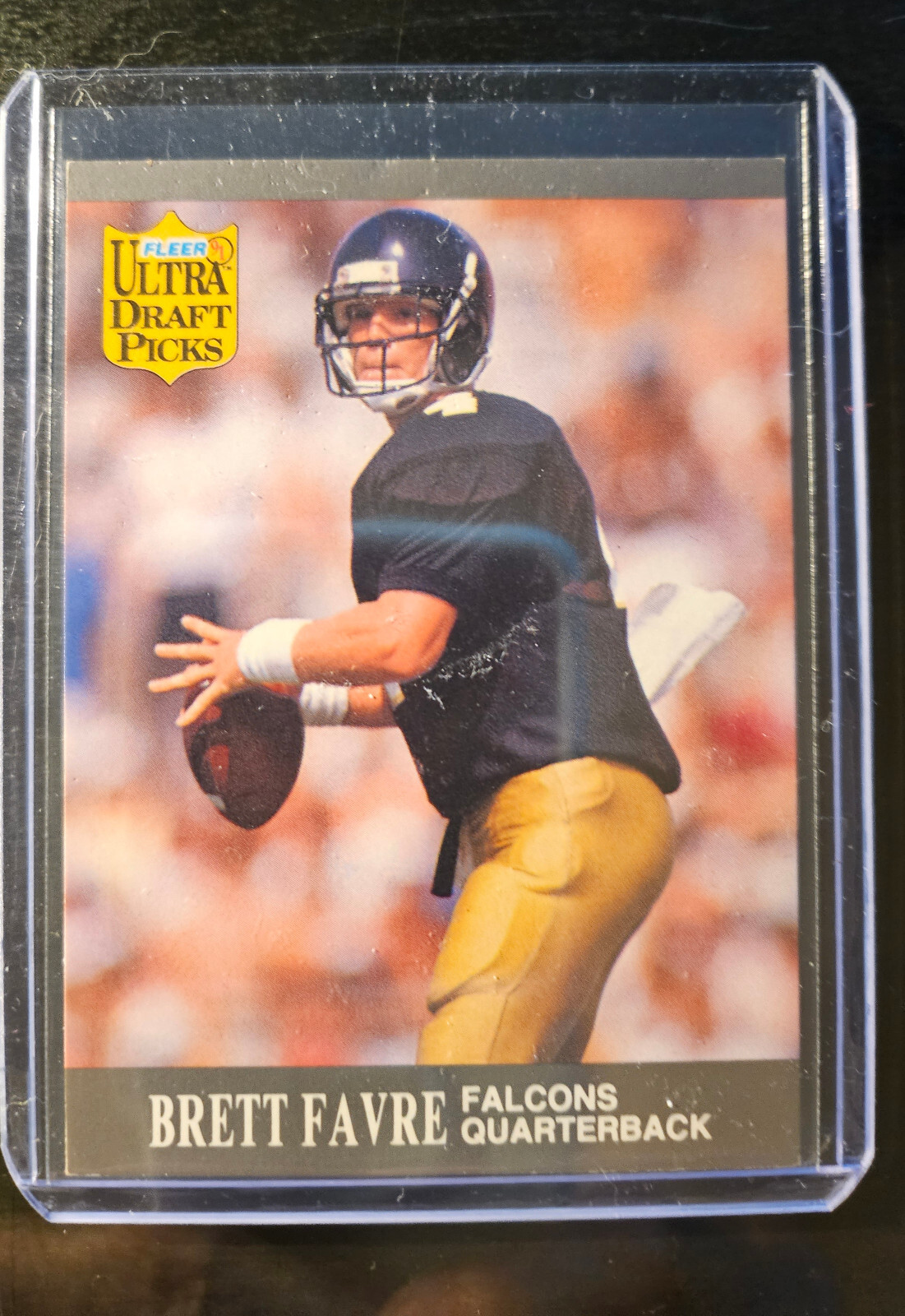 1991 Fleer Ultra Draft Picks Brett Favre RC Card #283 | eBay