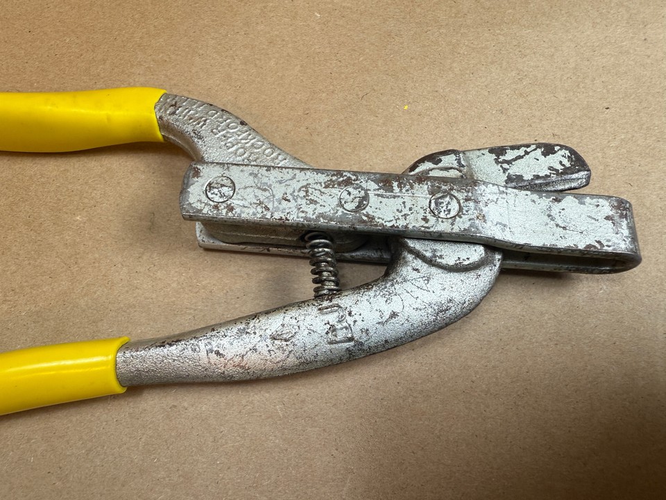 Vintage Roper Whitney 141 Portable Hand Notcher - 20 Ga. Mild Steel ...