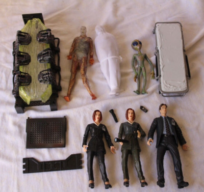 Lot of McFarlane X-Files Action Figures Series 1 Set Loose Vintage 1998 ...