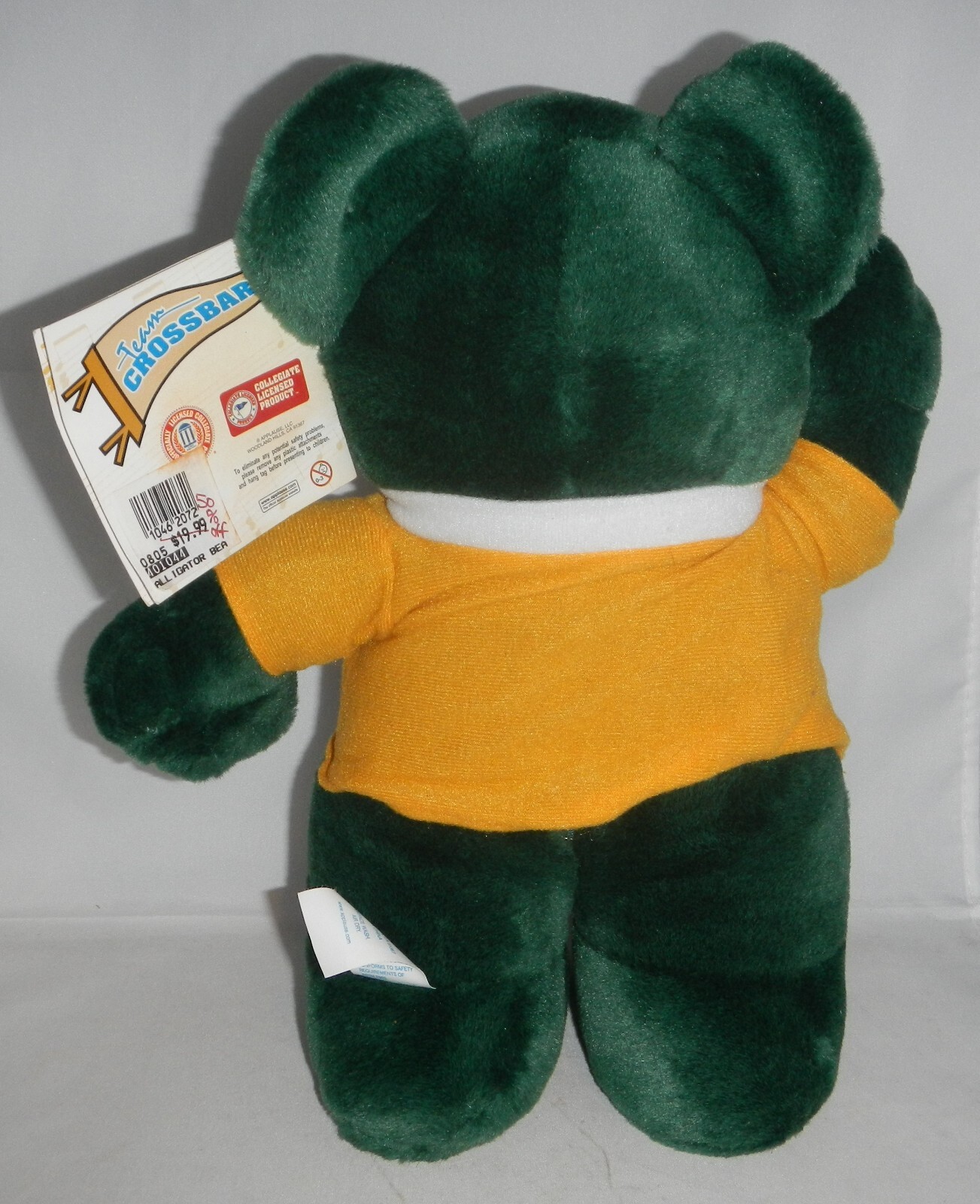 Baylor University BU Bears Musical Mascot Plush Team Crossbars Plays ...