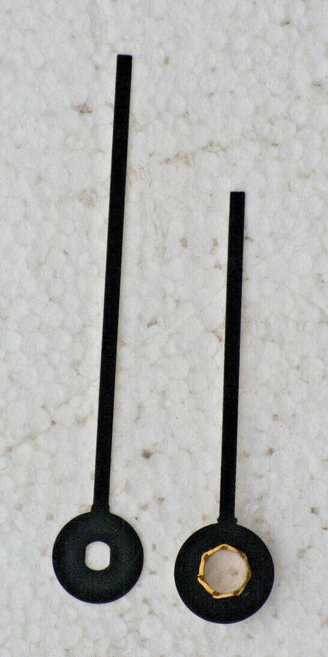 Straight Clock Hands For UTS German Quartz Movements with Euro Eye ...