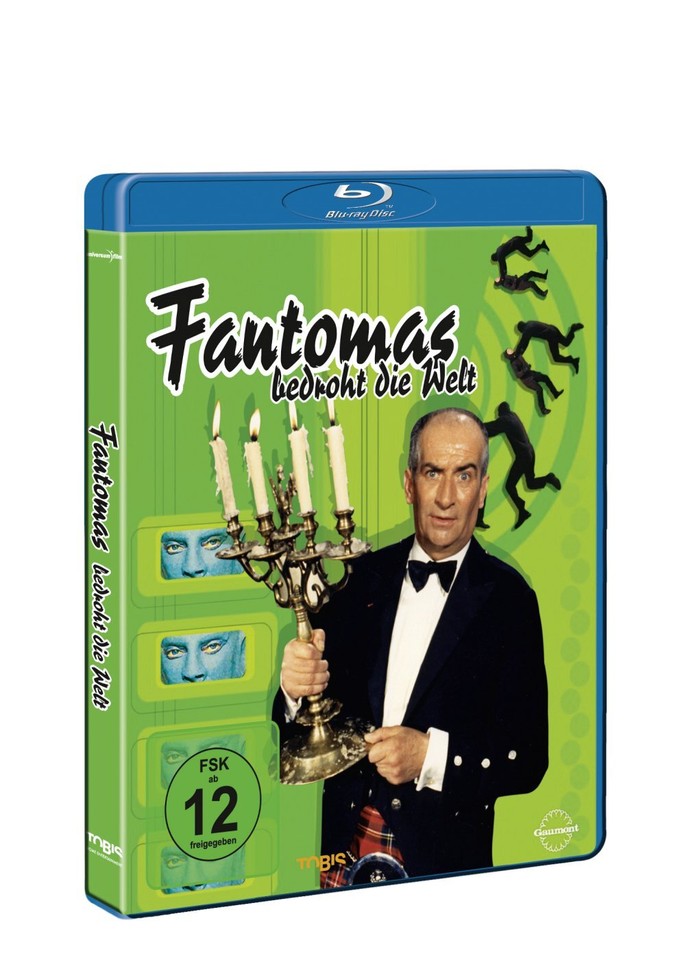 Fantomas bedroht die Welt [Blu-ray] (Blu-ray) de Funes Louis Marais (UK ...