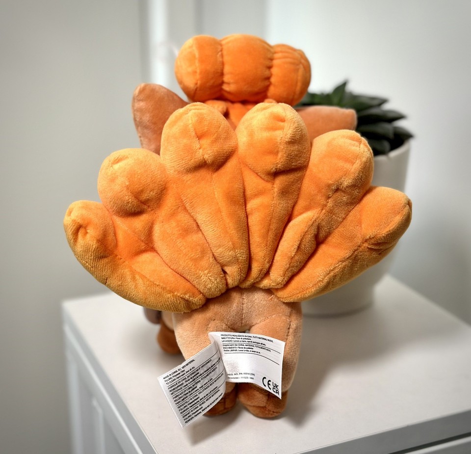 Pokémon Vulpix 8" Plush Gen-One Collectible Animal Teddy | Ages 2 ...