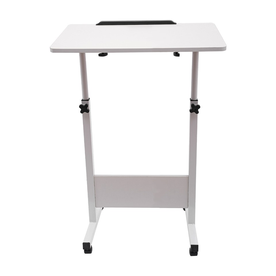 Adjustable Height Standing Desk, Portable Laptop Desk, Rolling Computer ...