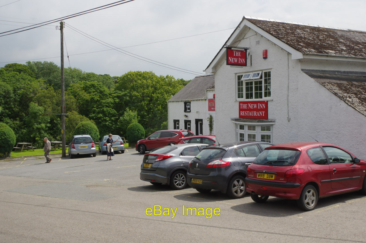 Photo 6x4 New Inn Brynhoffnant Roadside pub on the A487. c2015 | eBay