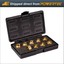 POWERTEC Router Template Guide Bushing Kits-10pc Router Bushing Locknut ...