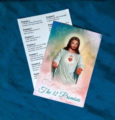 Holy Cards - Sacred Heart Of Jesus Christ