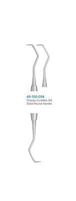 Gracy Curette, 3/4, Scaler, Professional Quality Dental Instrument | eBay