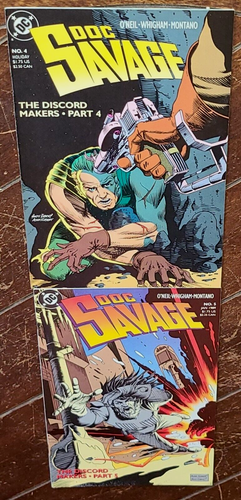 Doc Savage #4 & #5, (1989, DC): The Discord Makers! | eBay