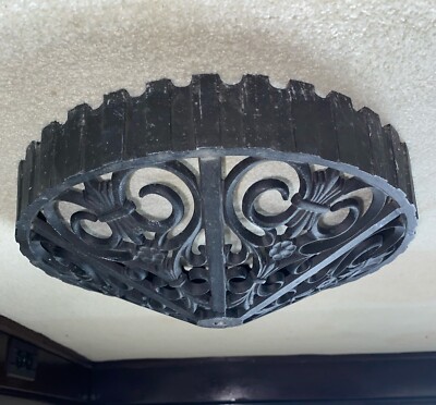 Chandeliers, Fixtures, Sconces - Cast Iron Ceiling Lighting Fixtures